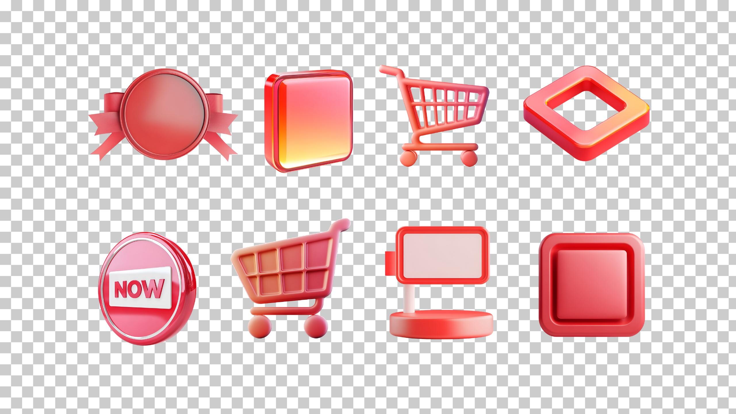 110 Element 3D Discount PNG Clipart | Gradient Sale Tags, Promo Badges ...