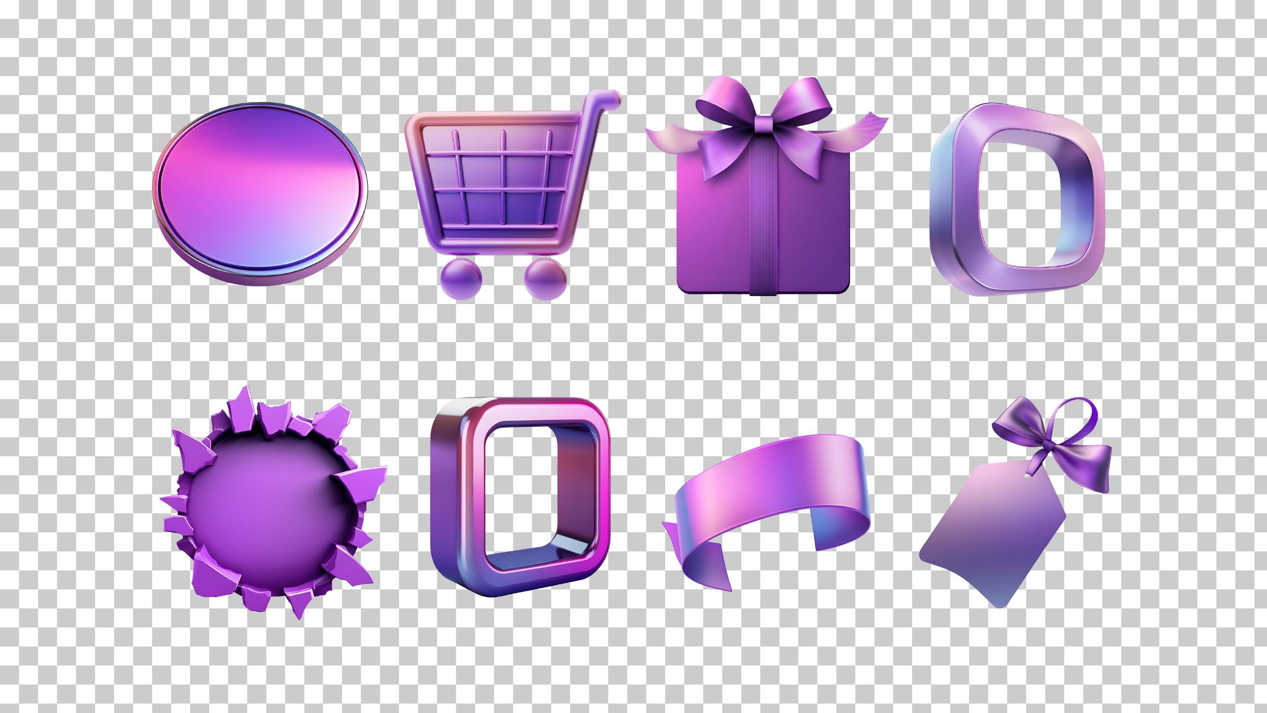 110 Element 3D Discount PNG Clipart | Gradient Sale Tags, Promo Badges ...