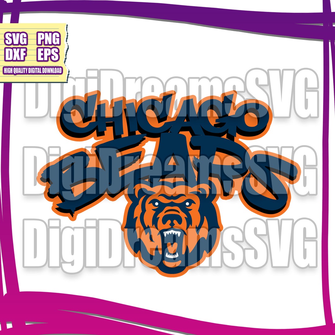 Chicago Bearss Football SVG PNG Bundle, Svg Sports Files, Svg for ...