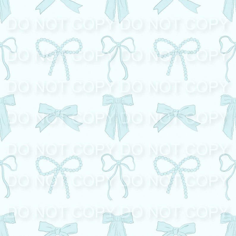 Coquette Bows Seamless File - Etsy
