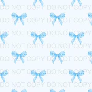 Pink Bows Seamless File - Etsy