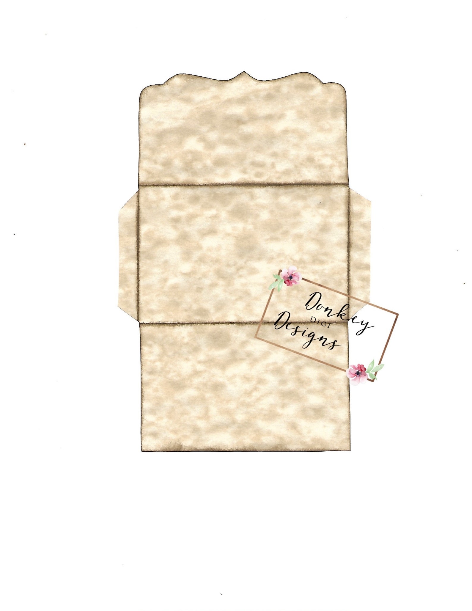 Printable Vintage Style Envelopes, DIGITAL Download, for Snail Mail ...