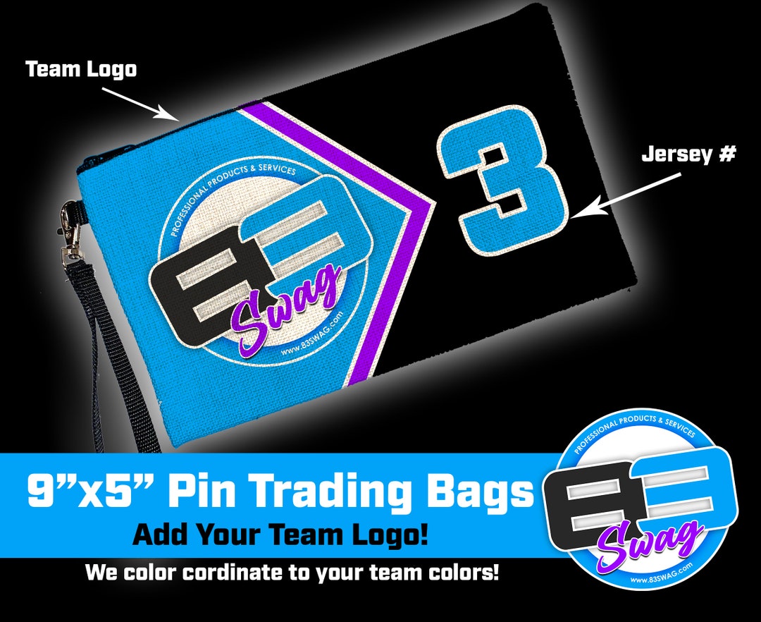Custom Sublimated 9x5 Ballpark Pouch great for - Etsy