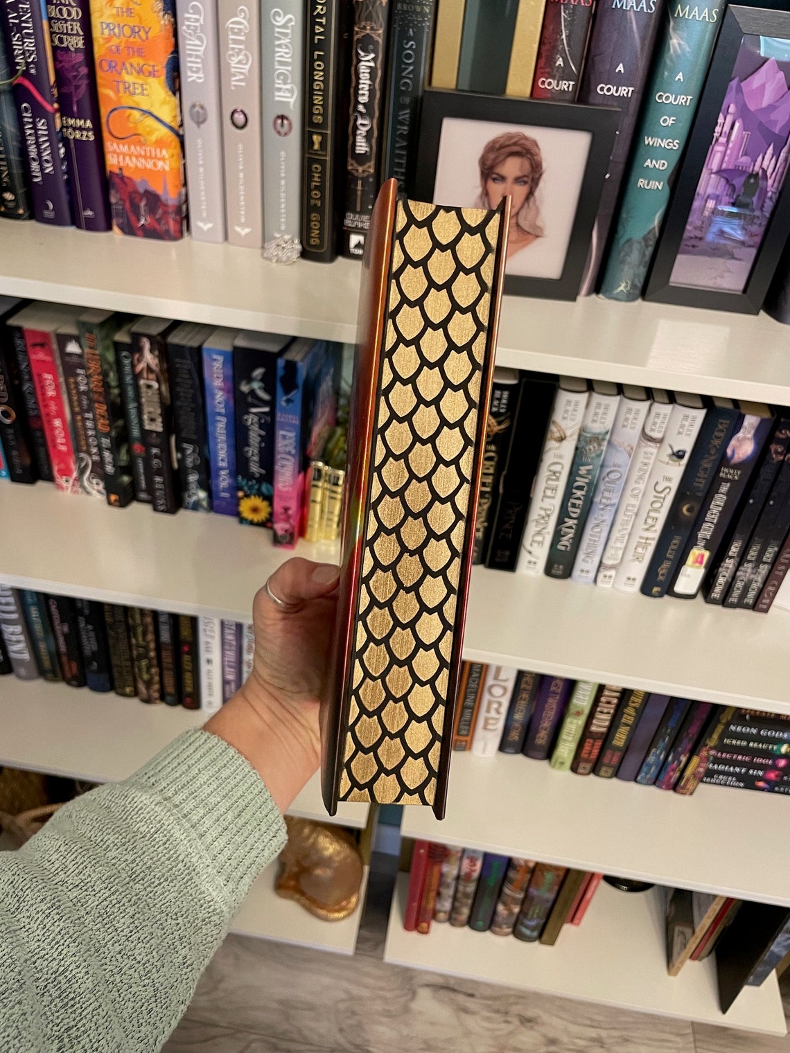 Iron Flame Custom Sprayed Edges - Etsy