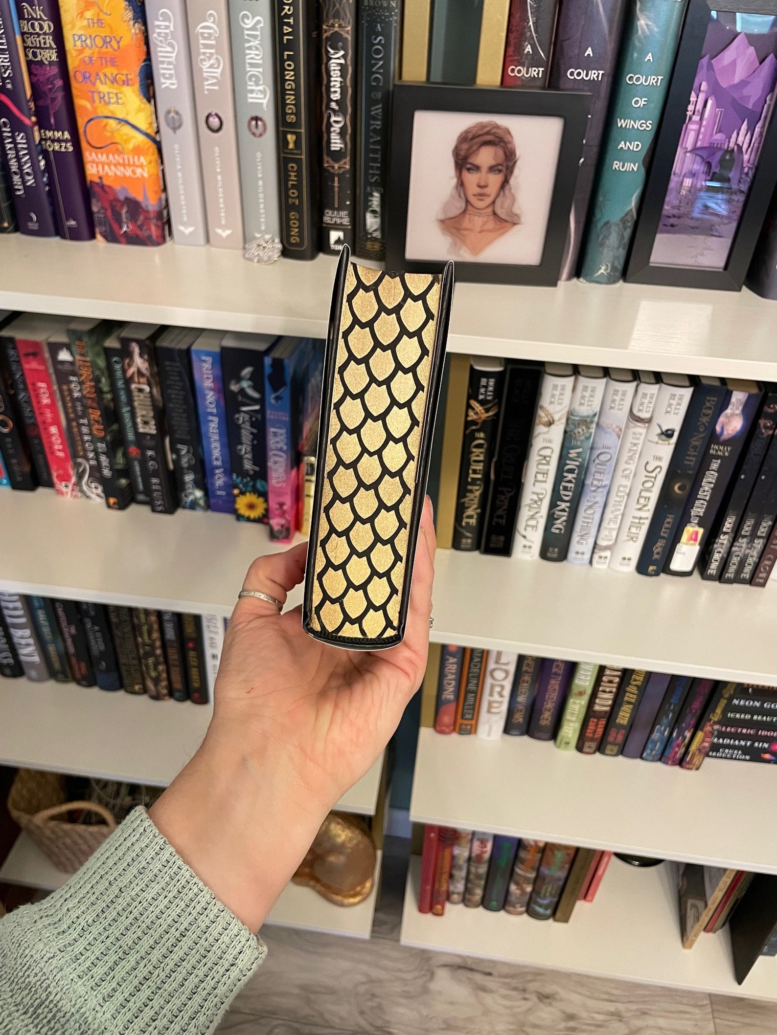 Iron Flame Custom Sprayed Edges - Etsy