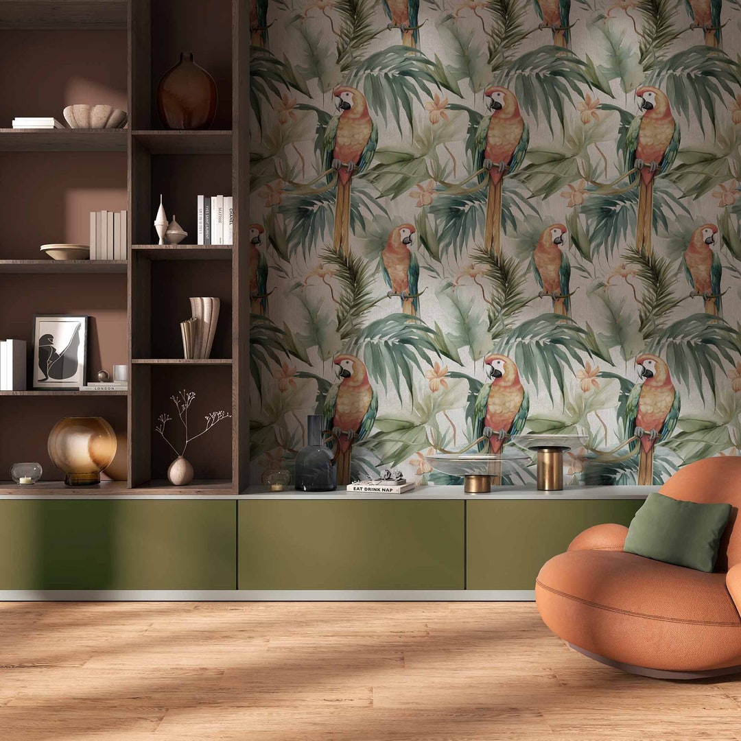 CARIOCA Wallpaper Peel&stick Italian Wallpaper - Etsy