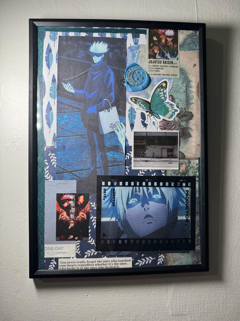 Jujutsu Kaisen (JJK) Satoru Gojo Anime/manga Picture Photo Frame Room ...