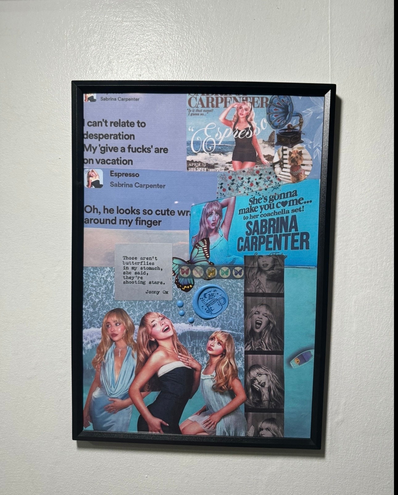 Sabrina Carpenter Espresso/taste Photo Frame Room Decor - Etsy