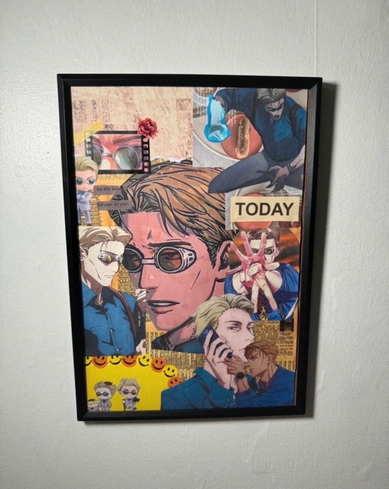 Jujutsu Kaisen (JJK) Anime Manga Nanami Kento Picture Photo Frame Room ...