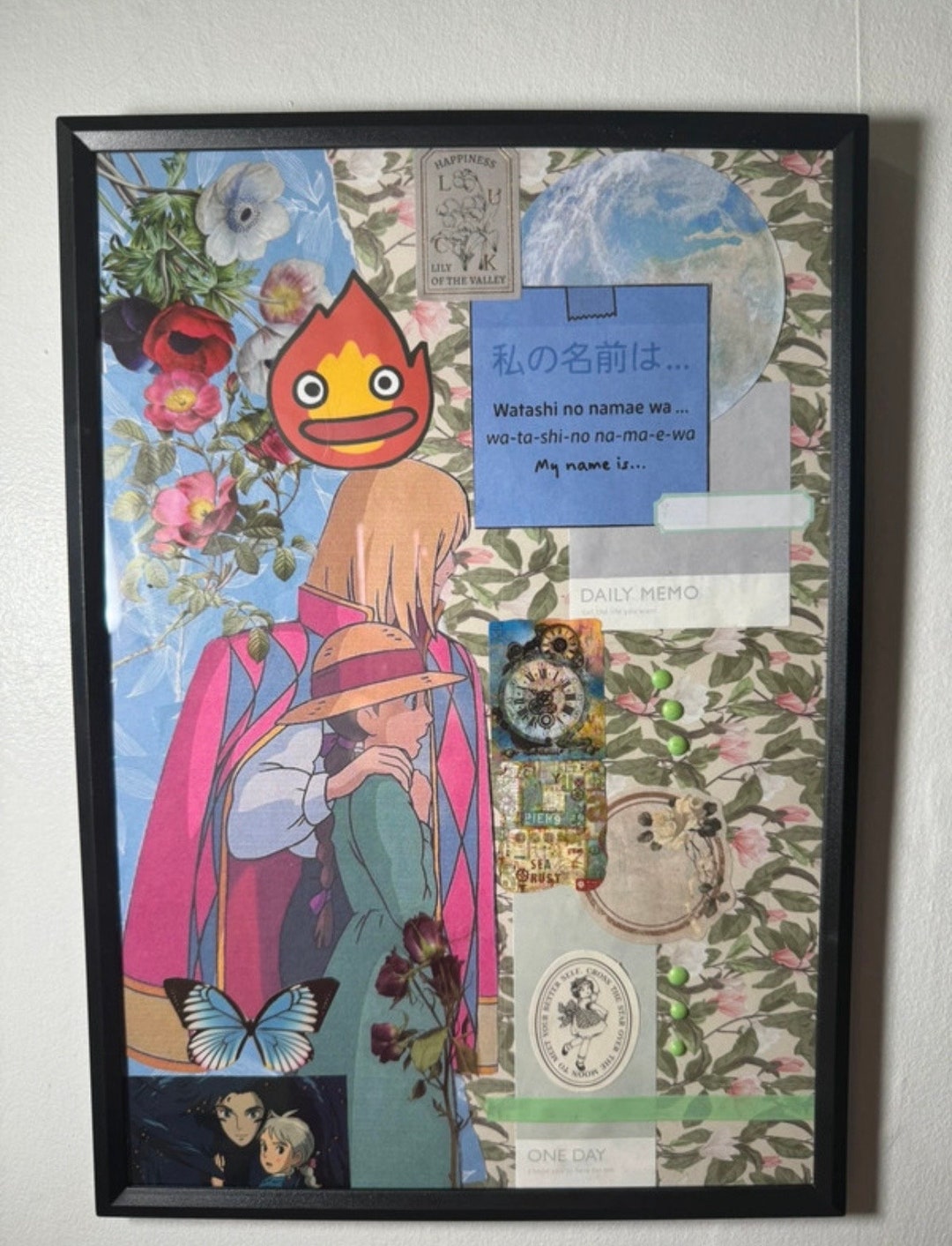 Studio Ghibli Howls Moving Castle Photo Frame Room Decor - Etsy