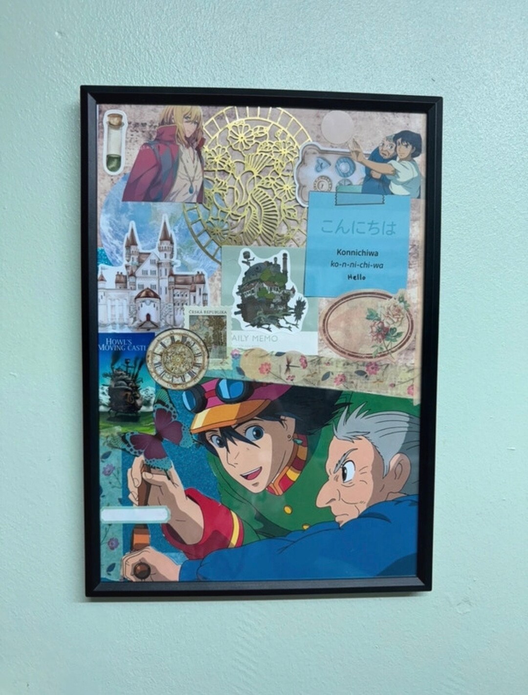 Studio Ghibli Howls Moving Castle Photo Frame Room Decor - Etsy