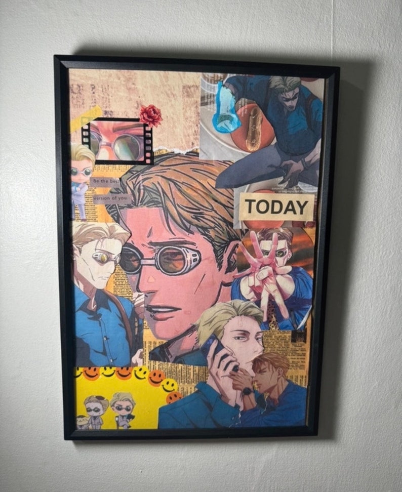 Jujutsu Kaisen (JJK) Anime Manga Nanami Kento Picture Photo Frame Room ...