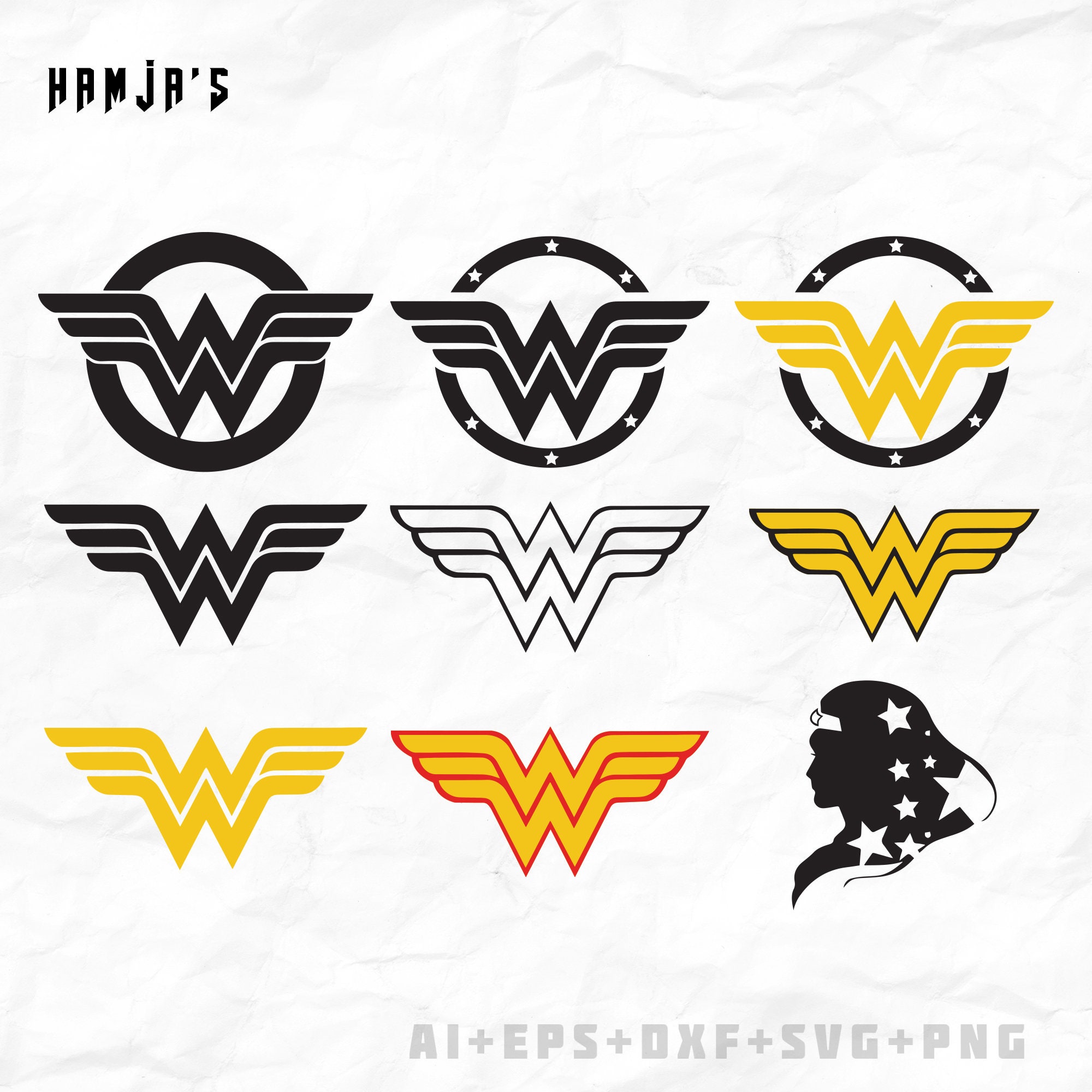 WONDER WOMAN Logo Svg, Wonder Woman Svg Bundle, Wonder Woman ...