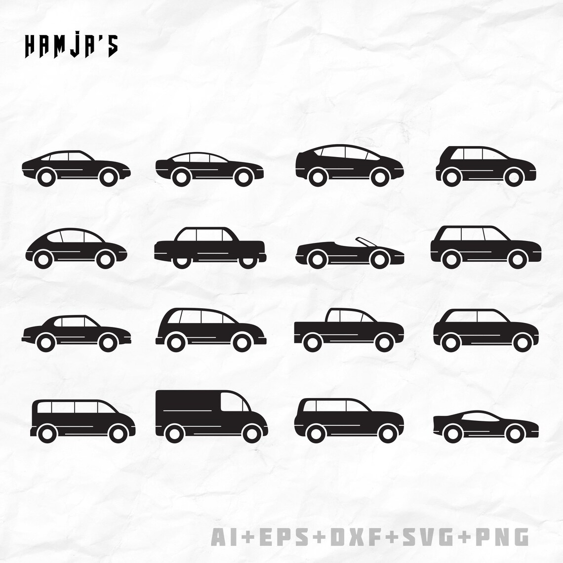 Car Svg Bundle, Retro Car Silhouette Svg, Sports Car Svg, Classic Car ...