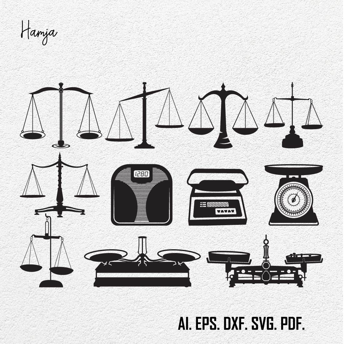 Scale Clipart, Scales SVG, Scale Silhouette, Kitchen Scale, Medical ...