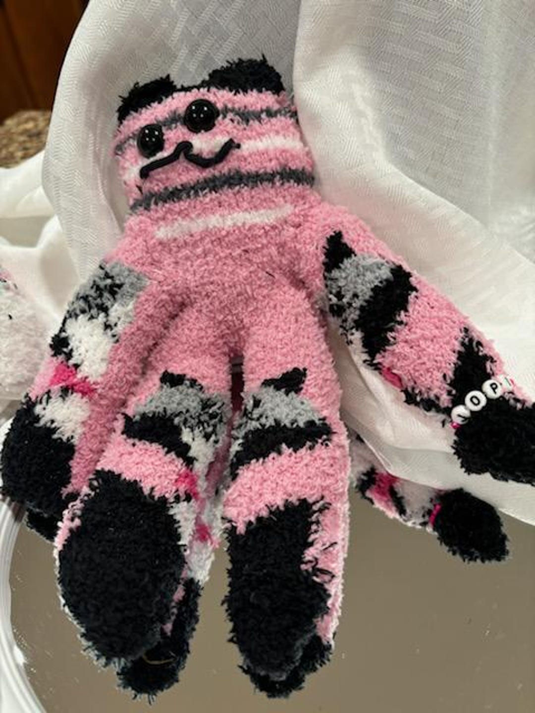 Meet Jopi a Fuzzy Friendship Animal With a Bracelet With Name on It - Etsy
