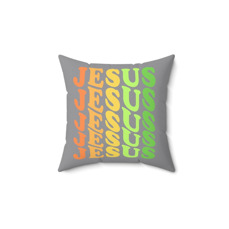 Jesus Pillow, Jesus is King, Jesus Couch Pillow, Gift for Pastor, Gift ...