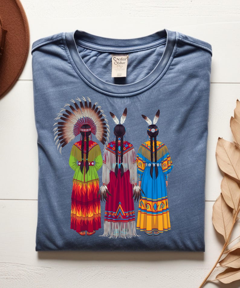 Native American Regalia Women Clipart Indigenous Inspired PNG Tribal ...