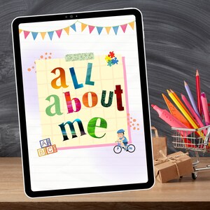 School Memory Book, Printable, Kids Journals, End of School Year ...