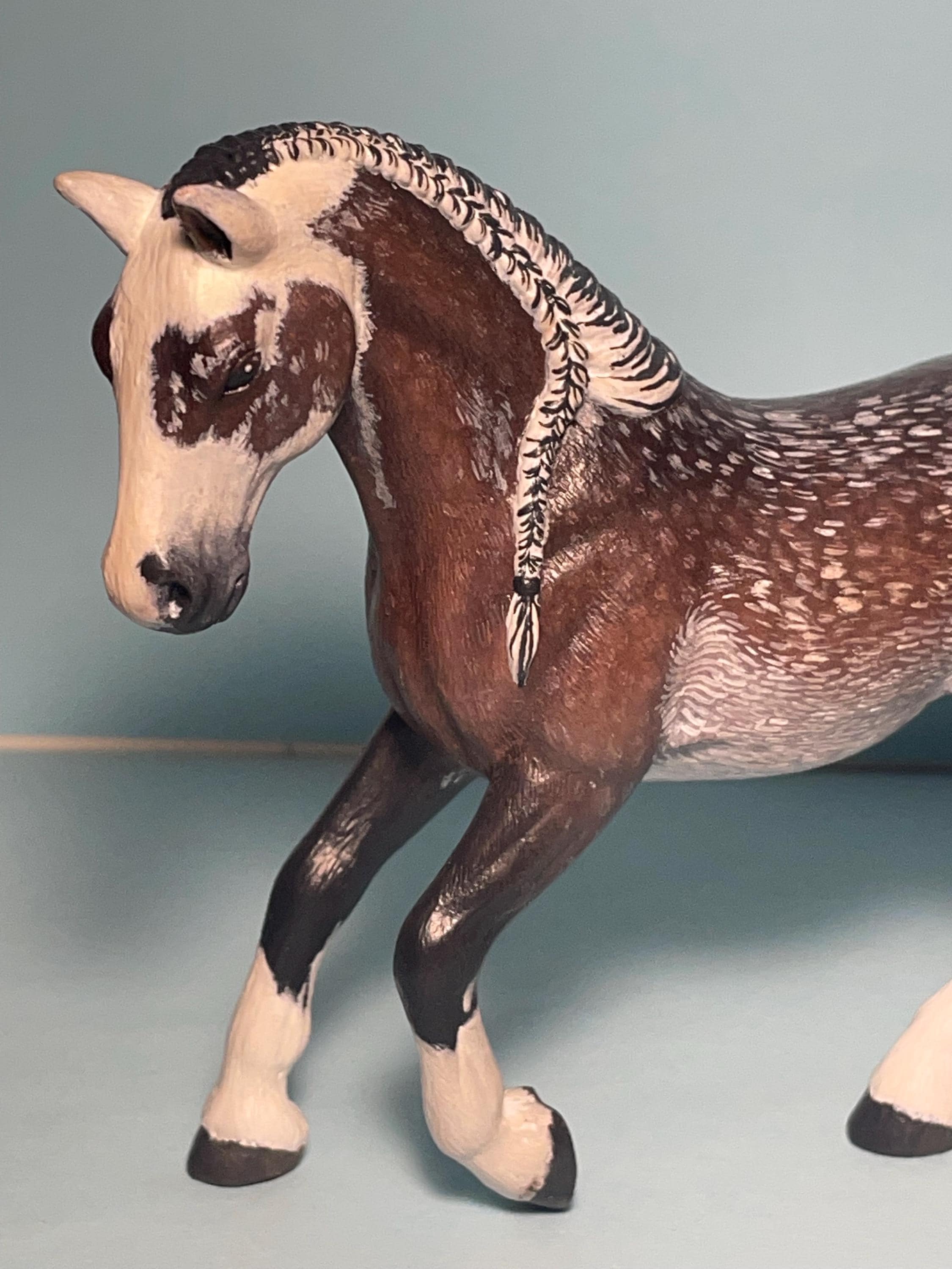 Custom Schleich Horse Figurine | Memorial Figure | Hand-painted - Etsy