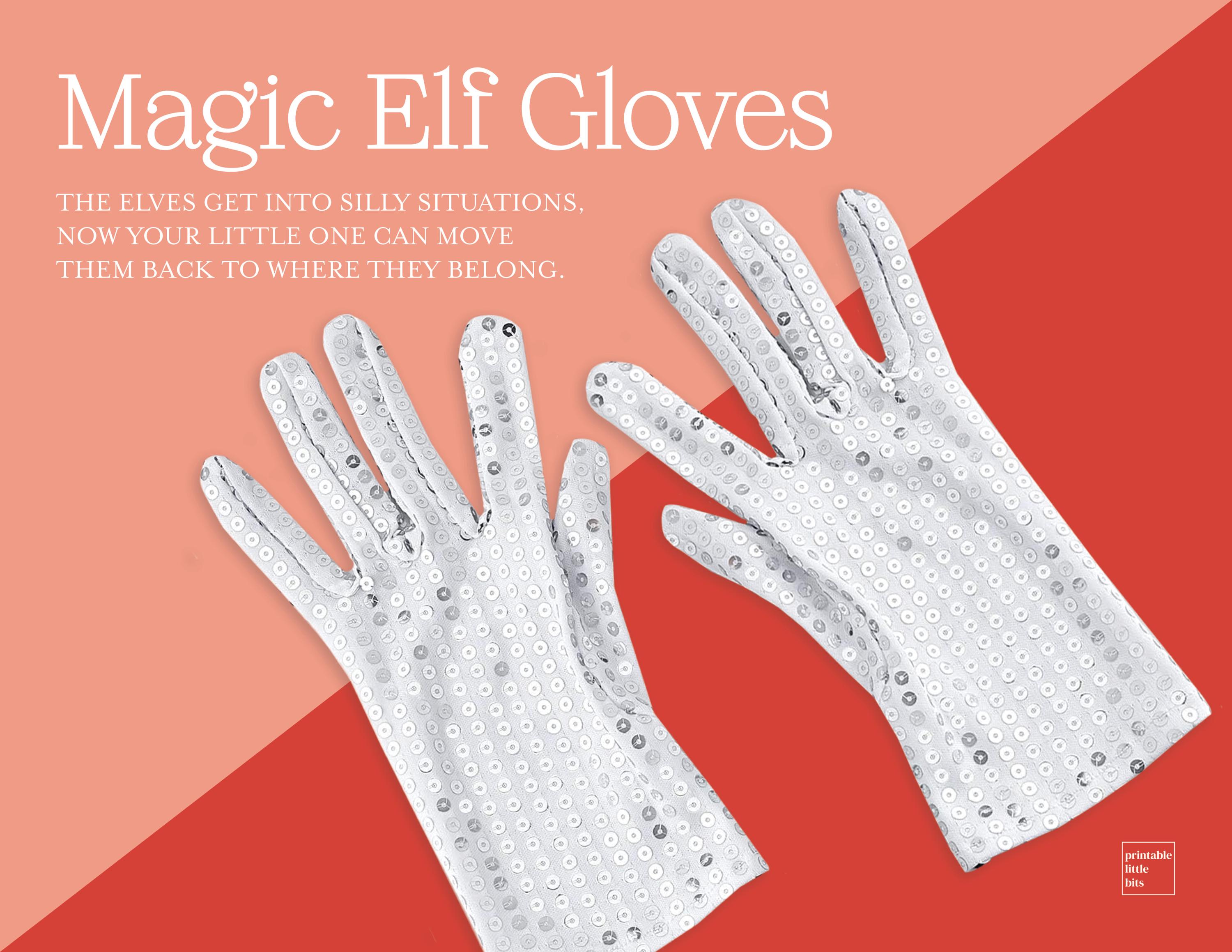 Magic North Pole Elf Gloves - Etsy