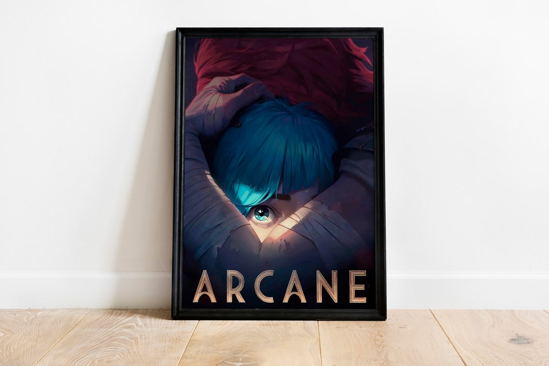 Arcane 5 Posters, Gaming Poster, Video Game Poster, Jinx and Powder. Vi ...