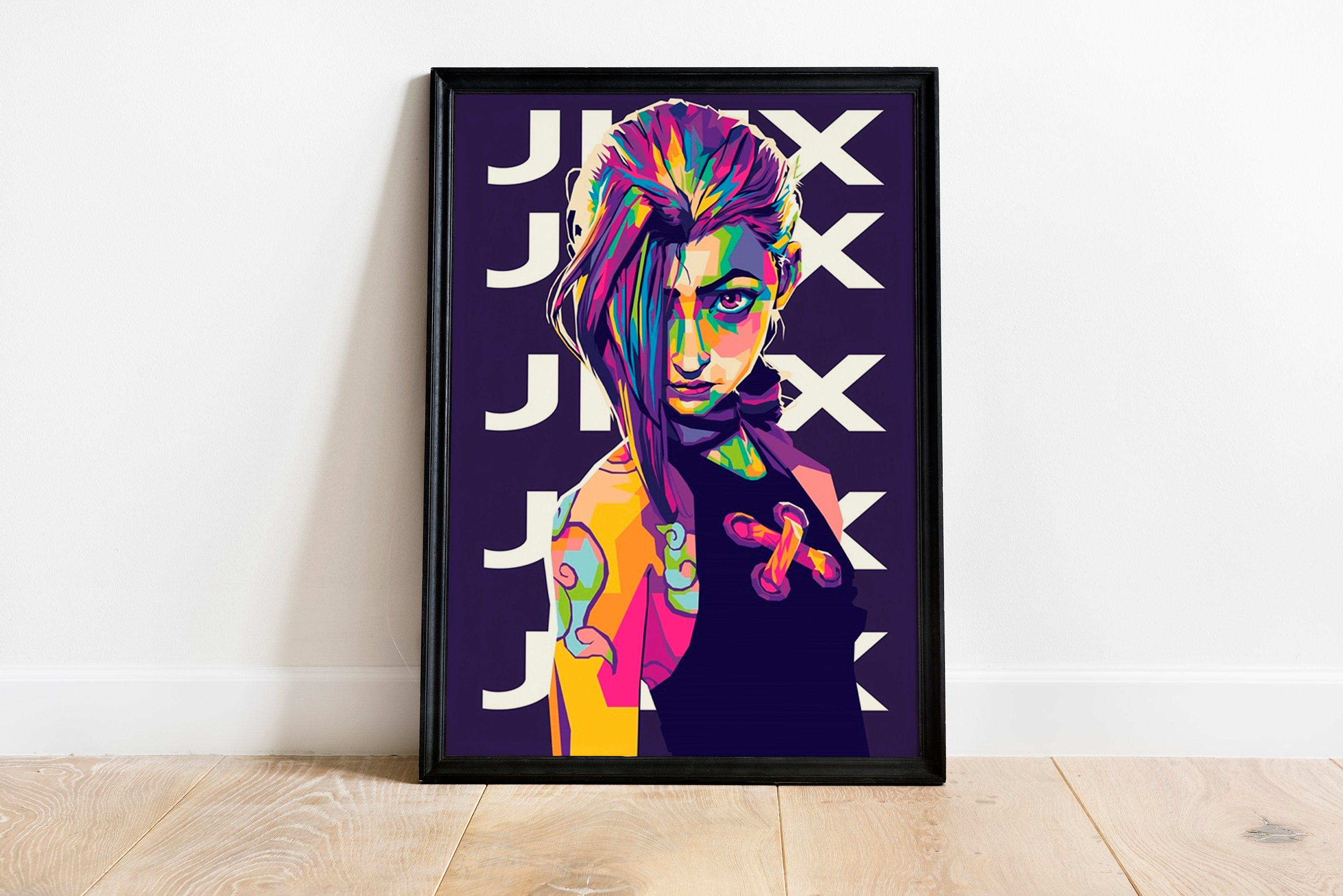 Arcane 4 Posters, Gaming Poster, Video Game Poster, Jinx and Powder ...