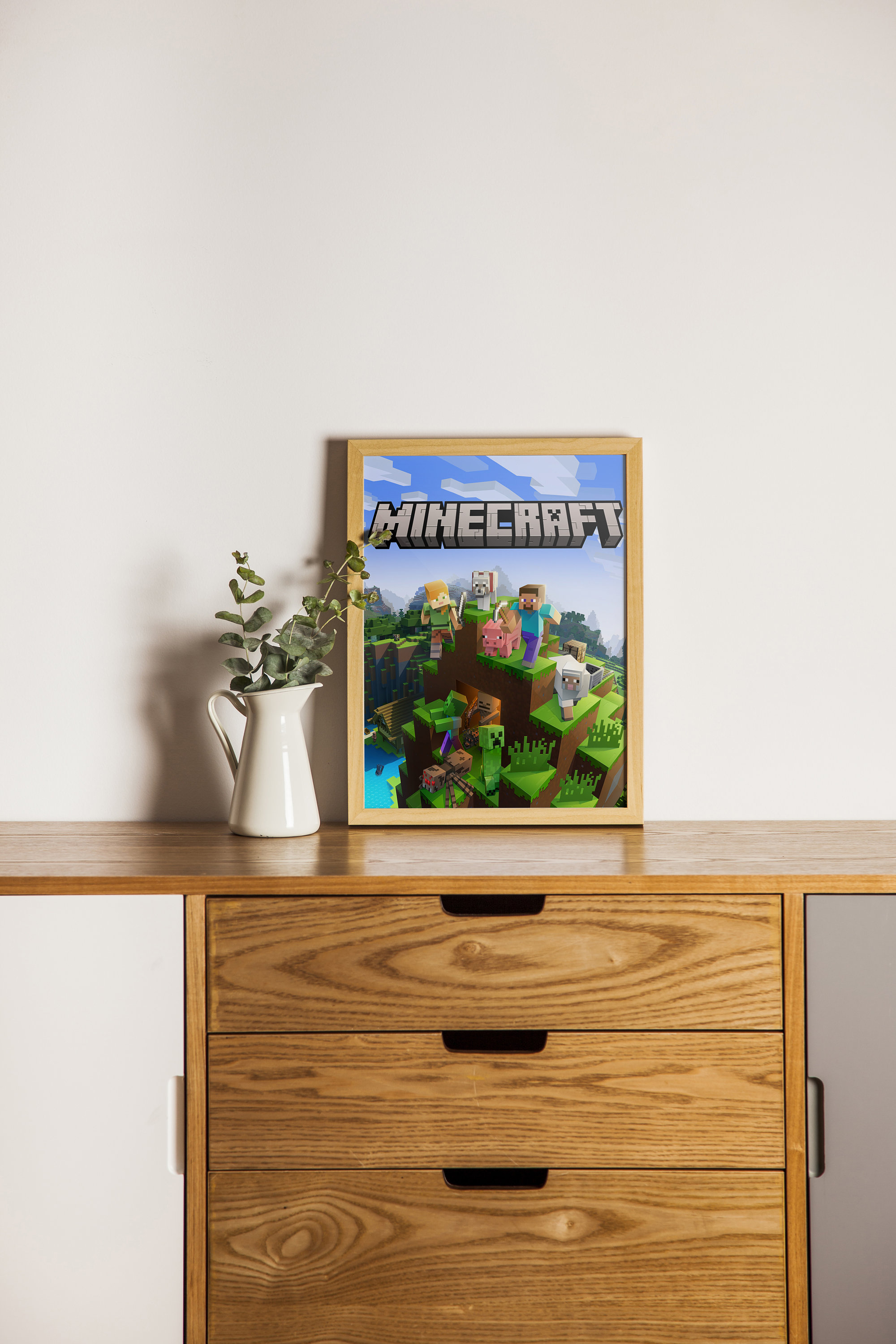 Minecraft Wall Art Minecraft Poster Game Poster Digital Poster Home ...