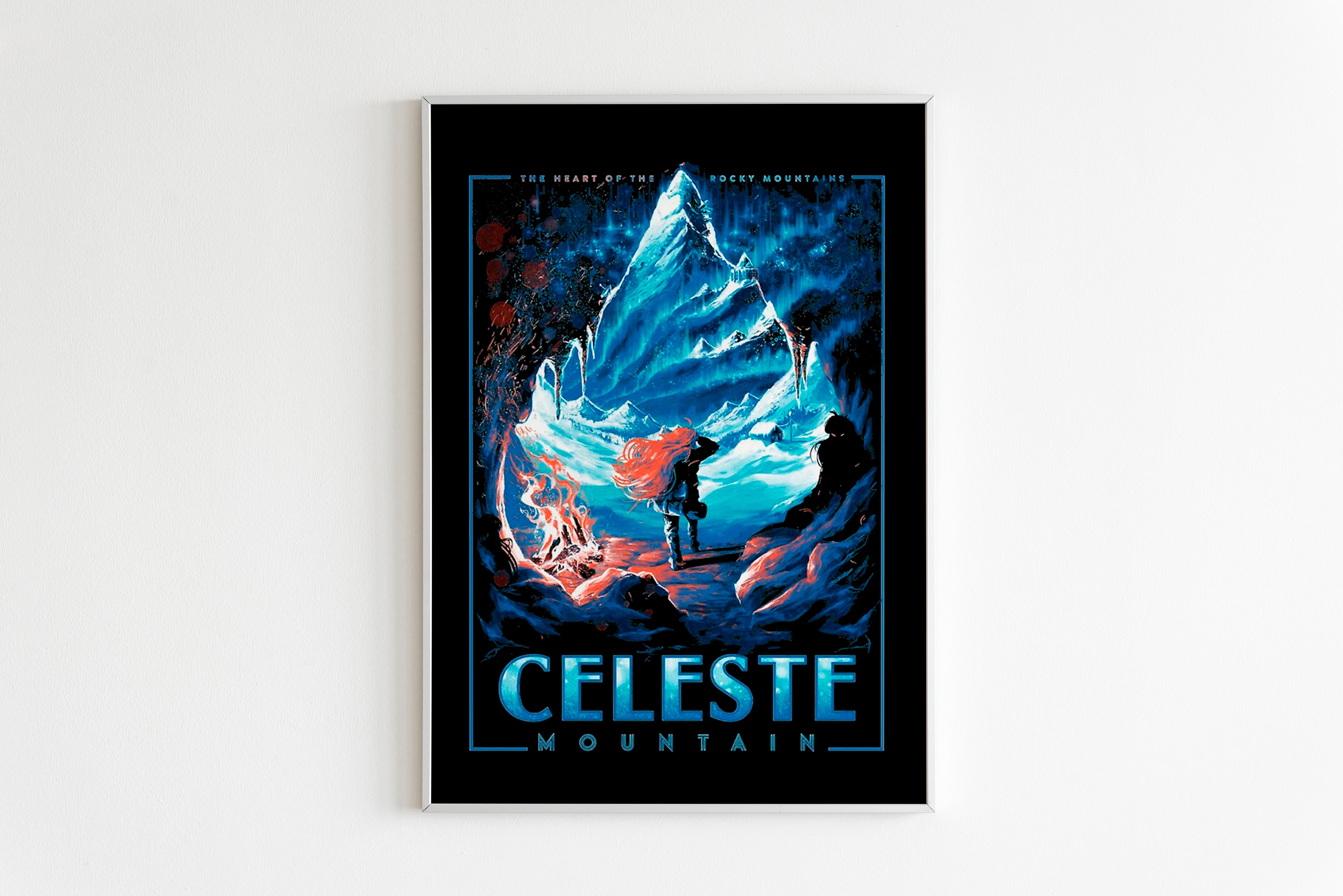 Celeste Poster, Gaming Poster, Video Game Poster, Madeline Poster ...