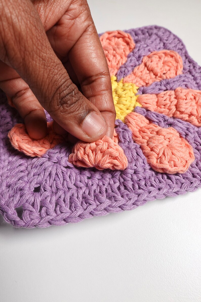 PDF File for Crochet Pattern (english and Spanish), Crochet Granny ...