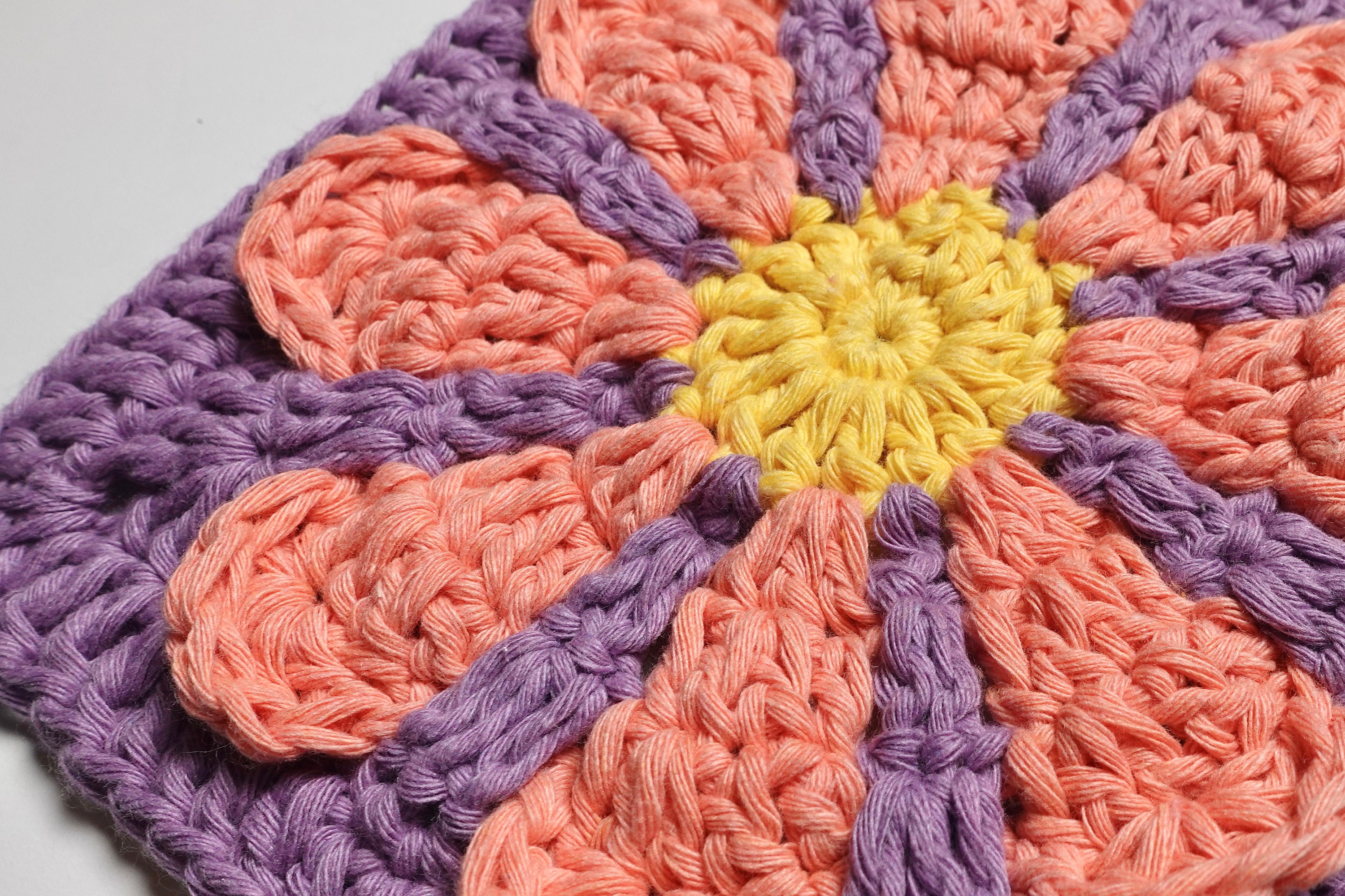 PDF File for Crochet Pattern (english and Spanish) Crochet Granny ...