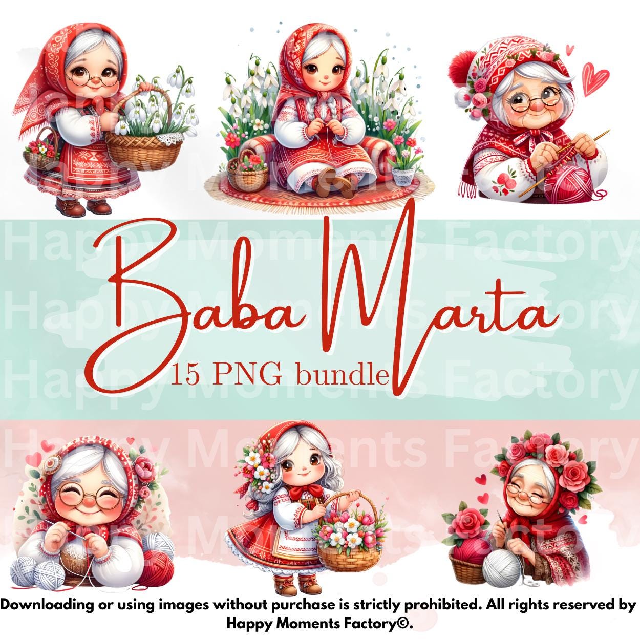 Baba Marta,spring,white and Red,bulgarian Folklore,bulgaria,grandmother ...