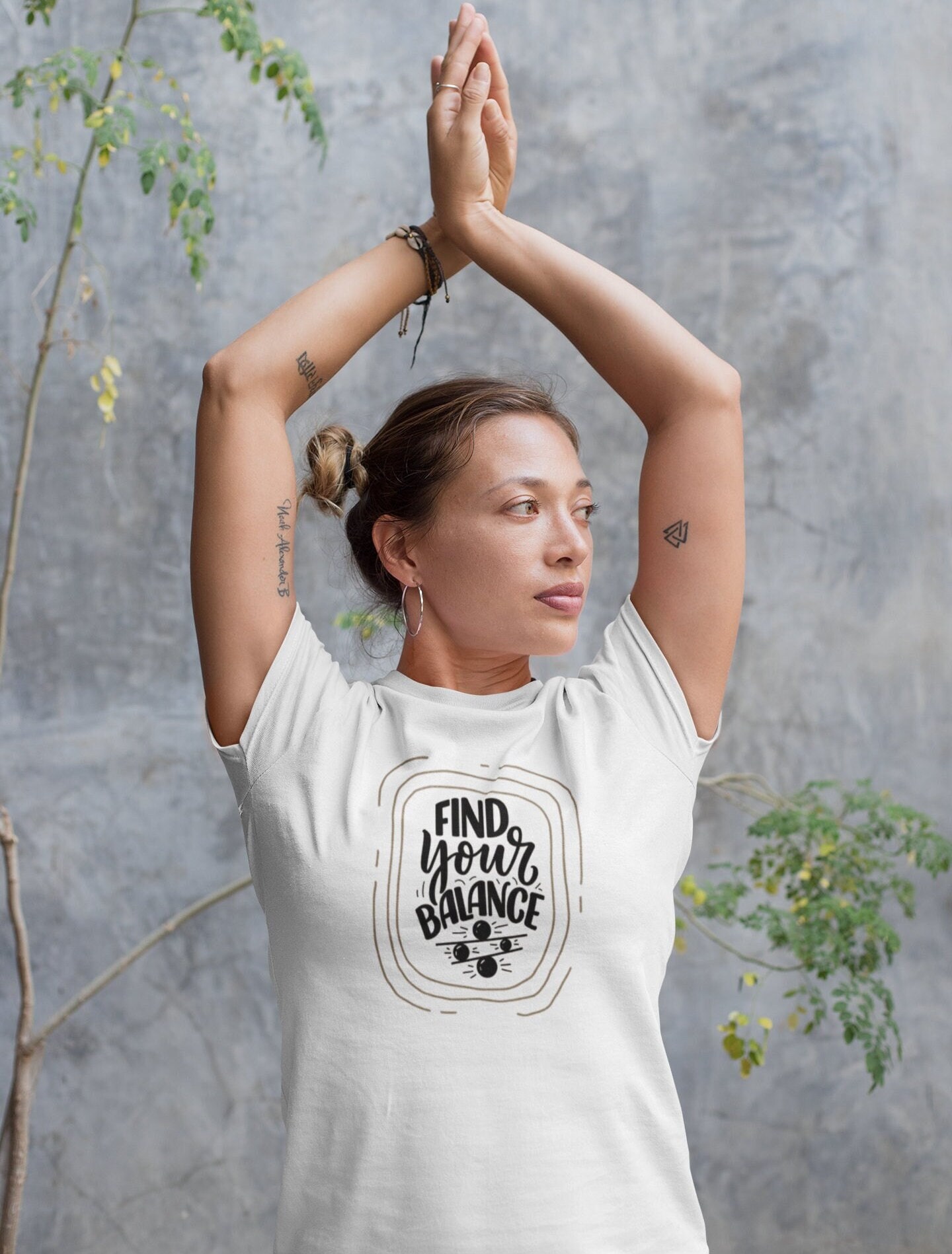 Find Your Balance T-shirt, Yoga Balance Tee, Custom Brand Shirts ...