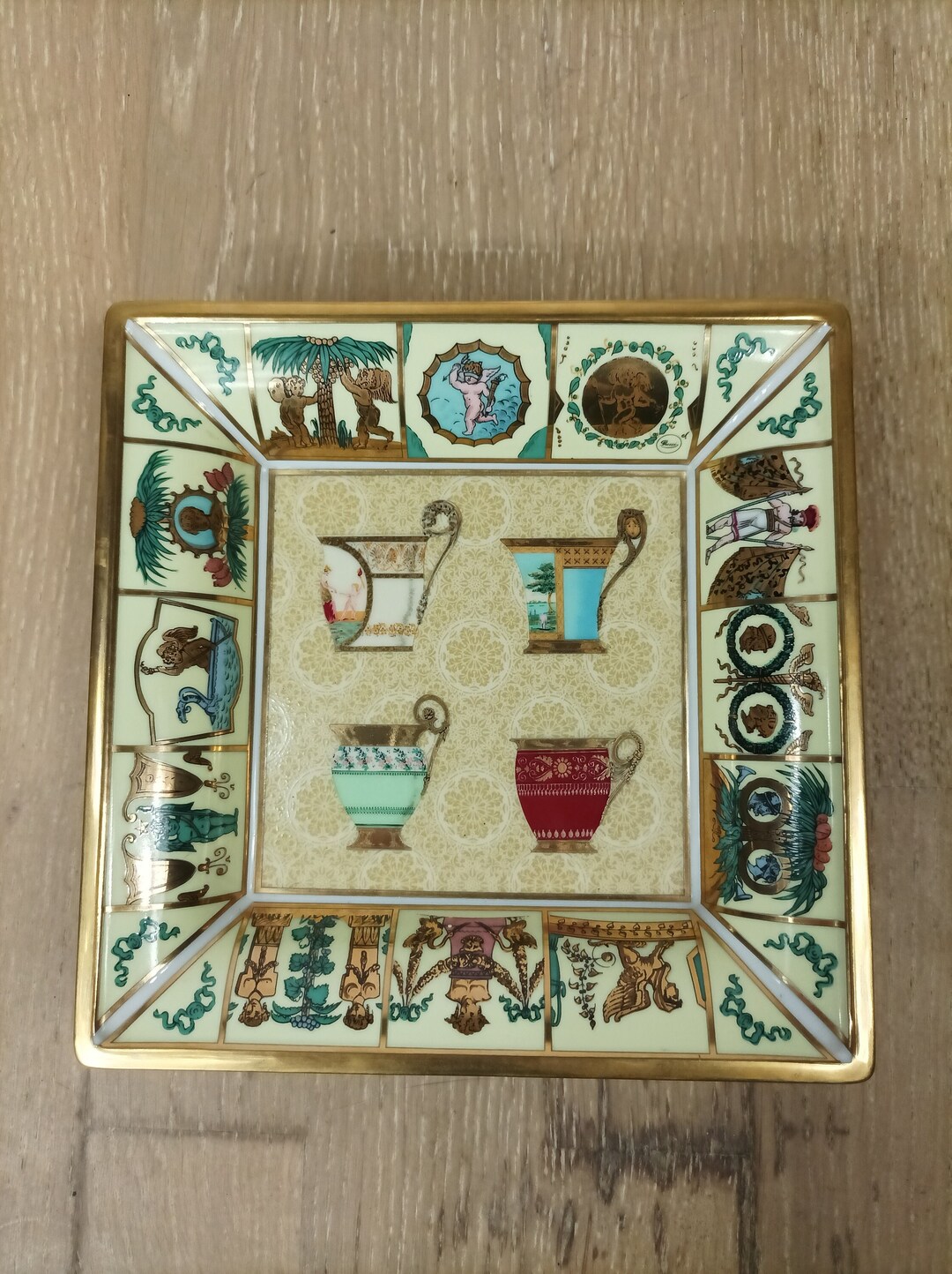 Vintage GUCCI 1970's Greek Mythology Tray - Etsy