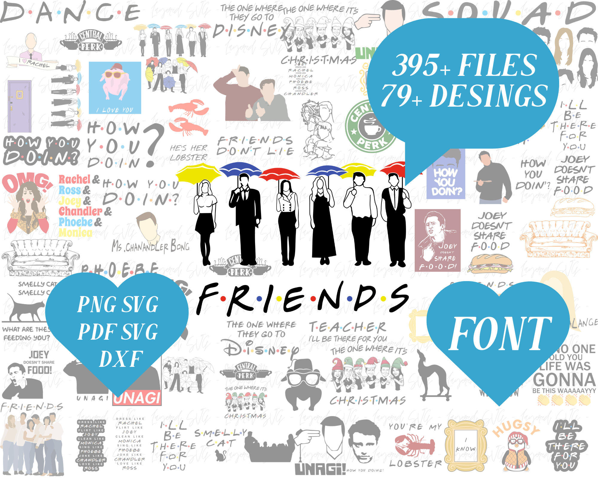 Friends Svg - Etsy
