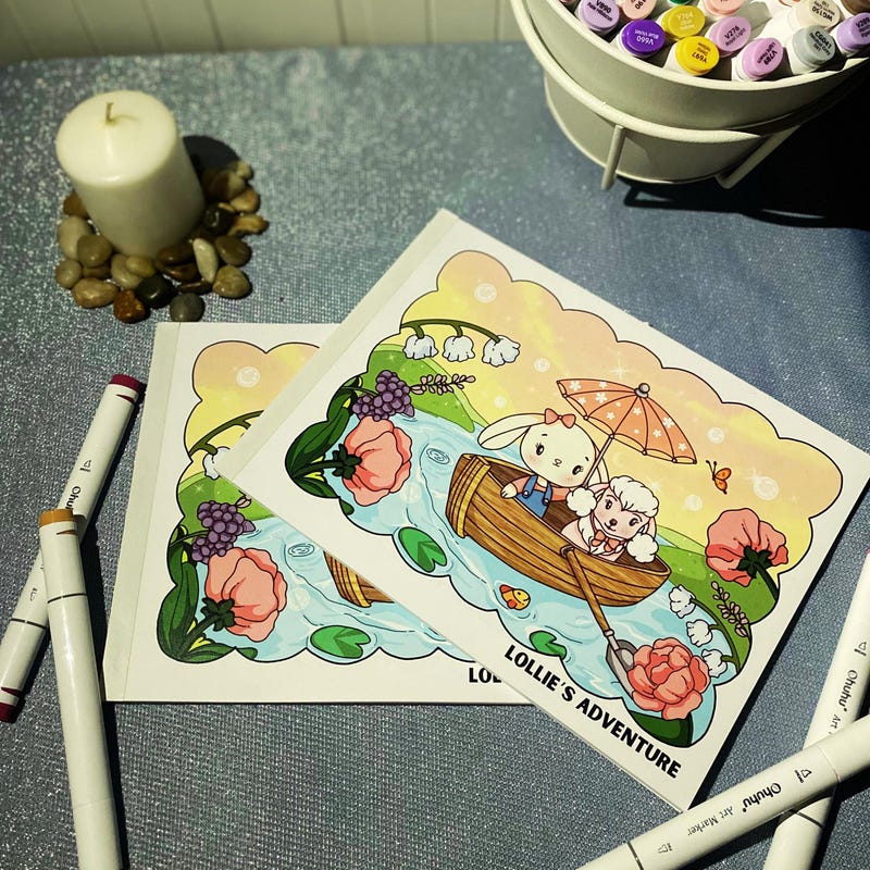 Jellycat Coloring Book - Etsy