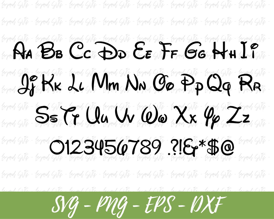 Mouse Alphabet SVG Mouse Font SVG Cursive Font Svg Script - Etsy