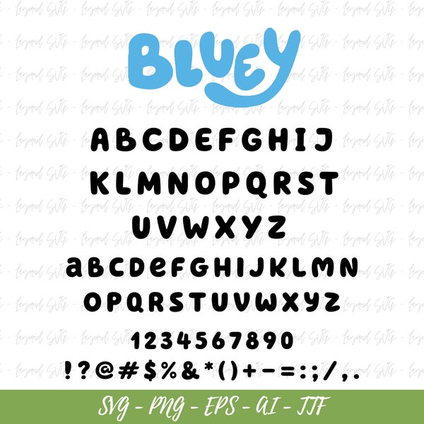 Bluey Svg Cricut - Etsy