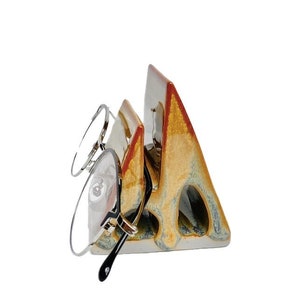 Eyeglasses Holder Glasses Stand Handmade Stoneware Pottery Ceramic ...