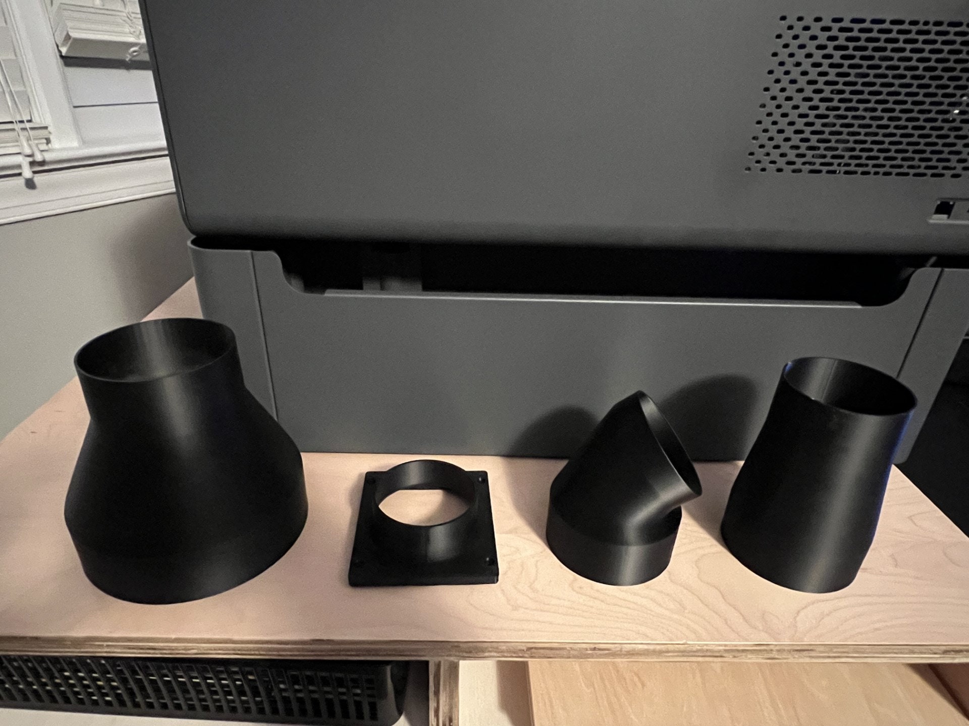 Xtool P2 Exhaust Adapters: 3D Printed Ducting Set - Etsy