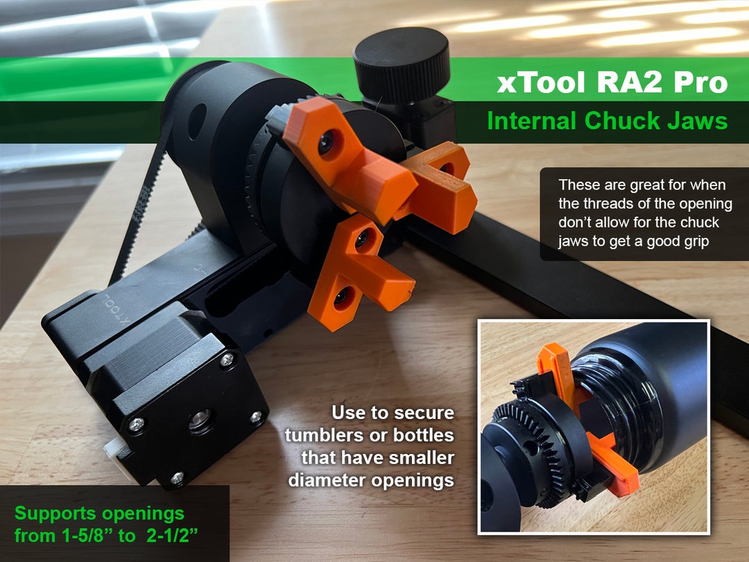 Xtool RA2 Rotary Internal Chuck Jaws - Etsy