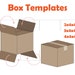 4x4x 'X' Small Box Template - Etsy