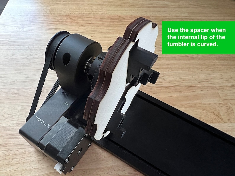 Xtool RA2 Pro Pro Rotary Support Plate and Spacer for Large Tumblers - Etsy