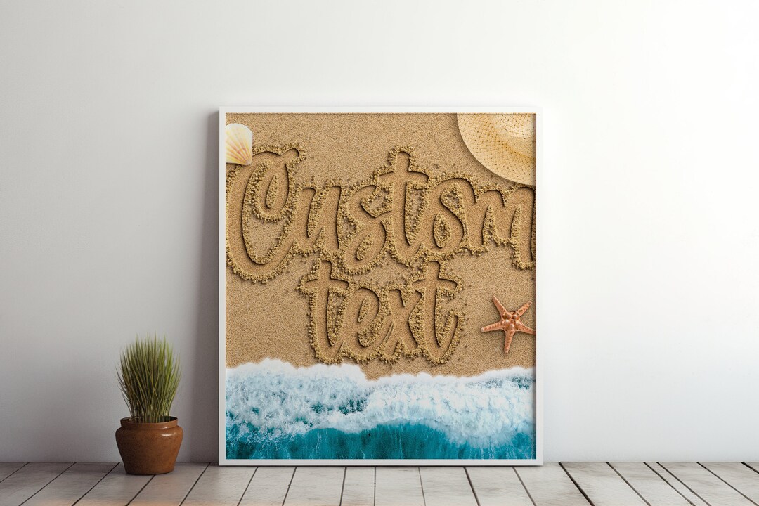 Custom Text Print Custom Name Custom Portait Custom - Etsy