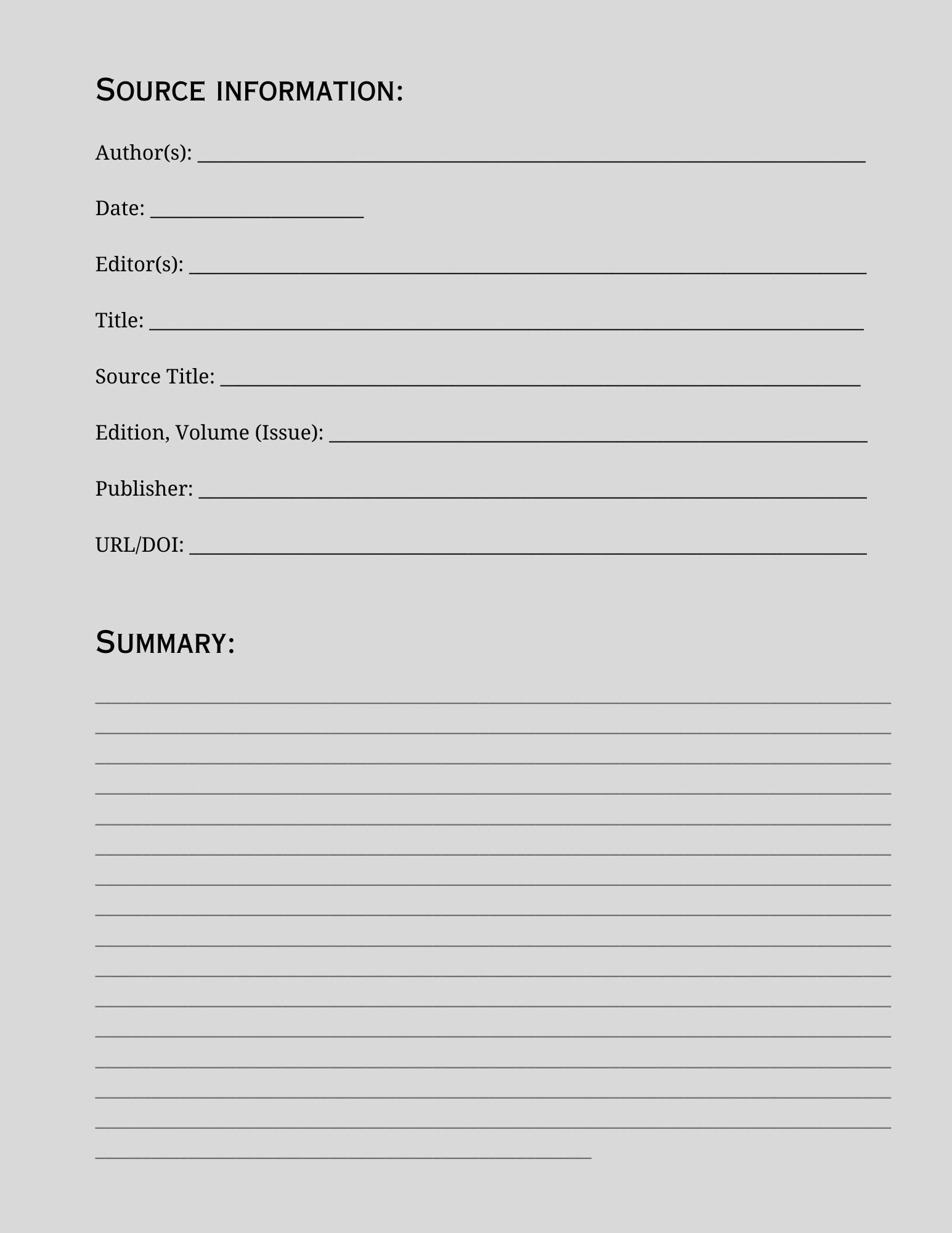 Research Journal - Note Taking for the Academically Minded - Etsy