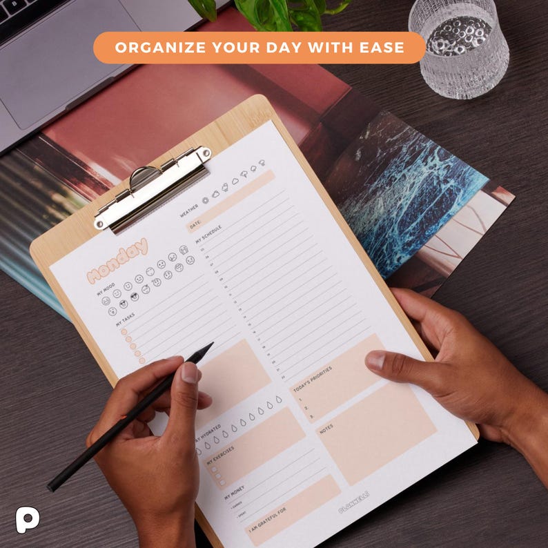 Daily Planner | 7 Days Planner Printable | Weekly Planner | Daily to Do ...