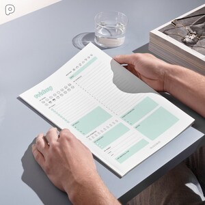 Daily Planner 7 Days Planner Printable Weekly Planner Daily to Do List ...