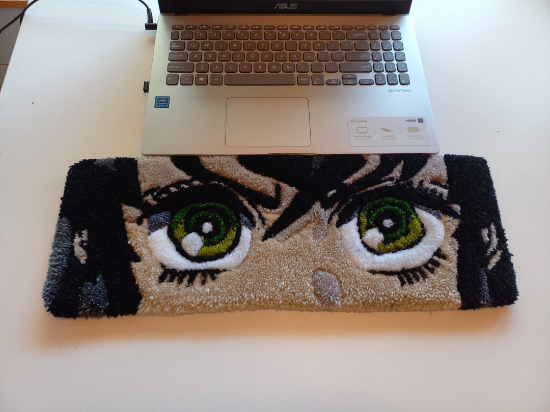 Inosuke Tufted Keyboard Rug , Demon Slayer Rug,gaming Keyboard Rug ...