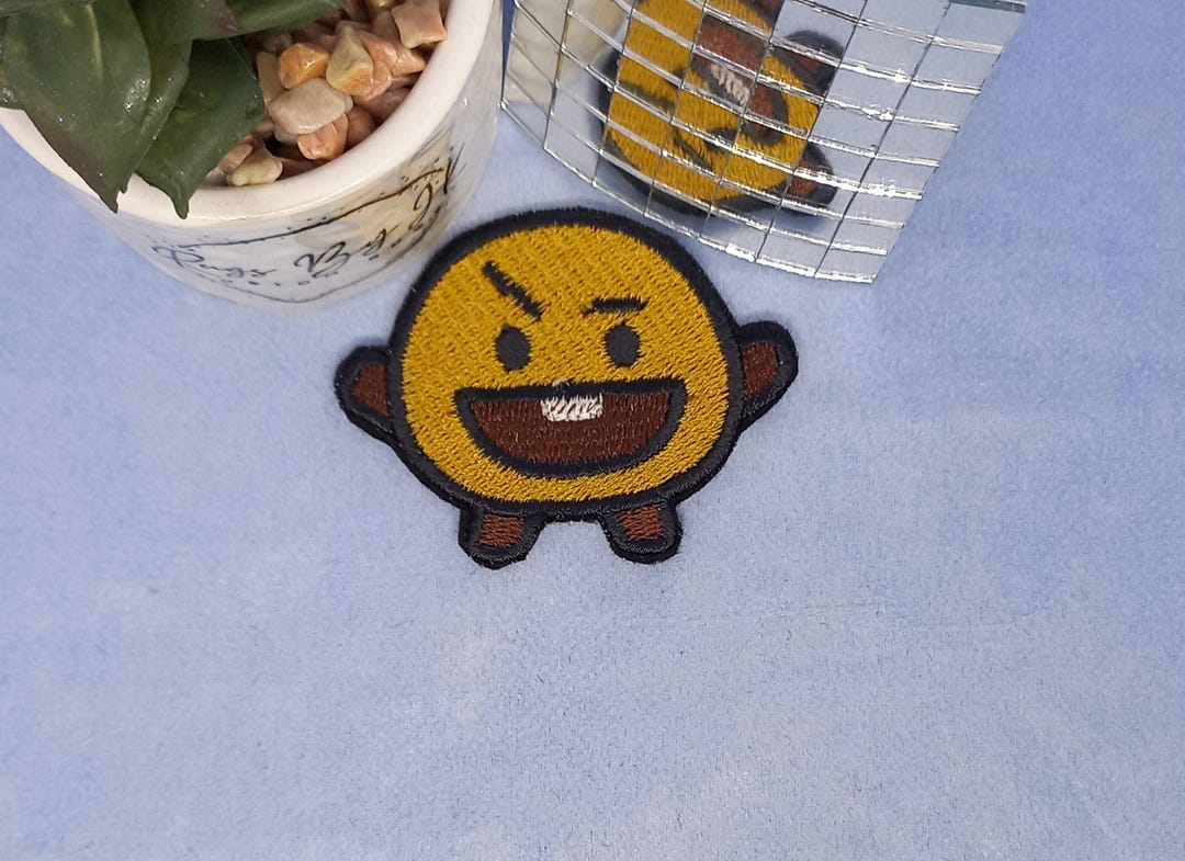BT21 Shooky Patch: Kpop Iron-on Appliqué - BTS Suga Fan Gift - Etsy