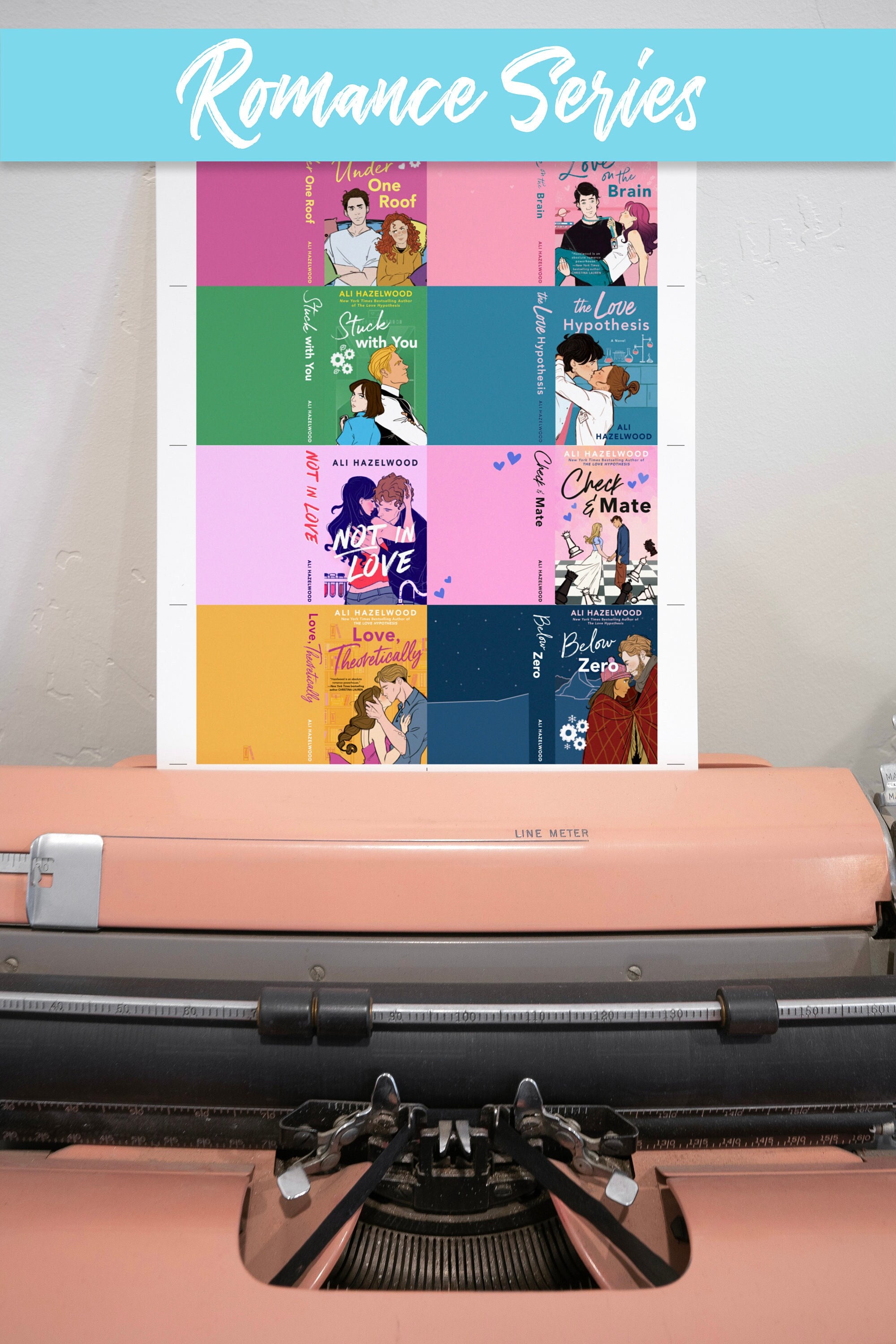 Small Book Cover Download Romance Books Printable - Etsy